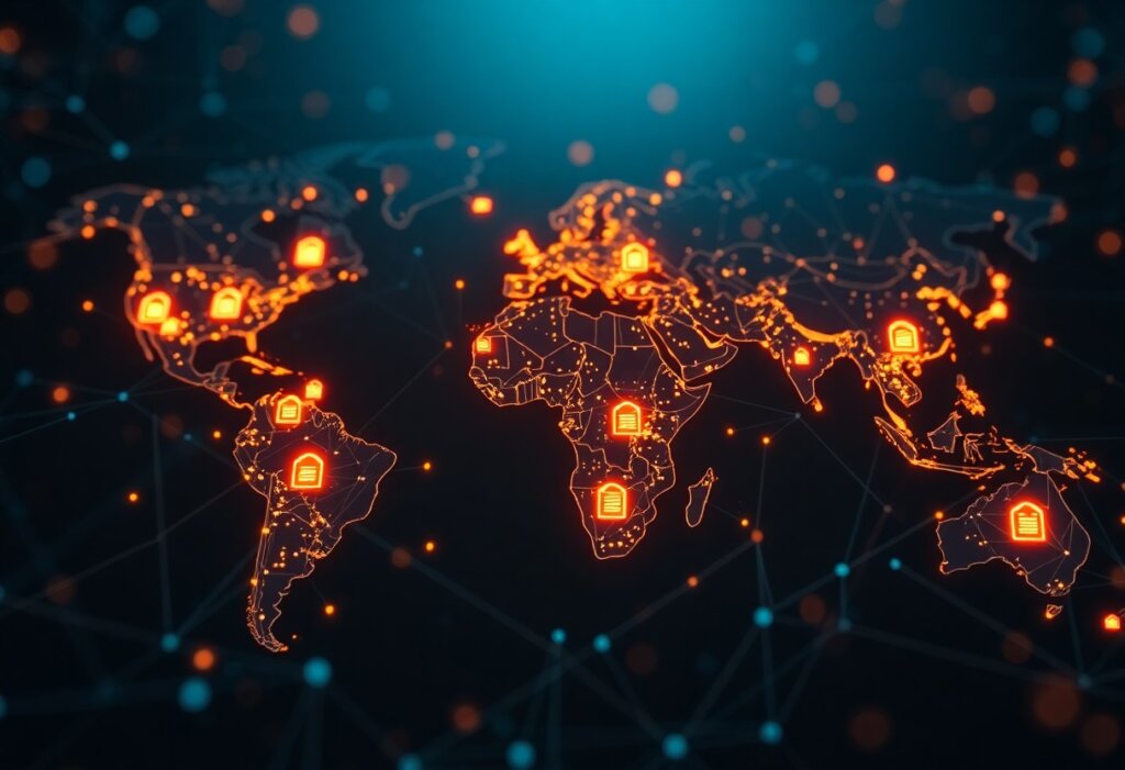 A Map of Global Data Centers - Eternitech